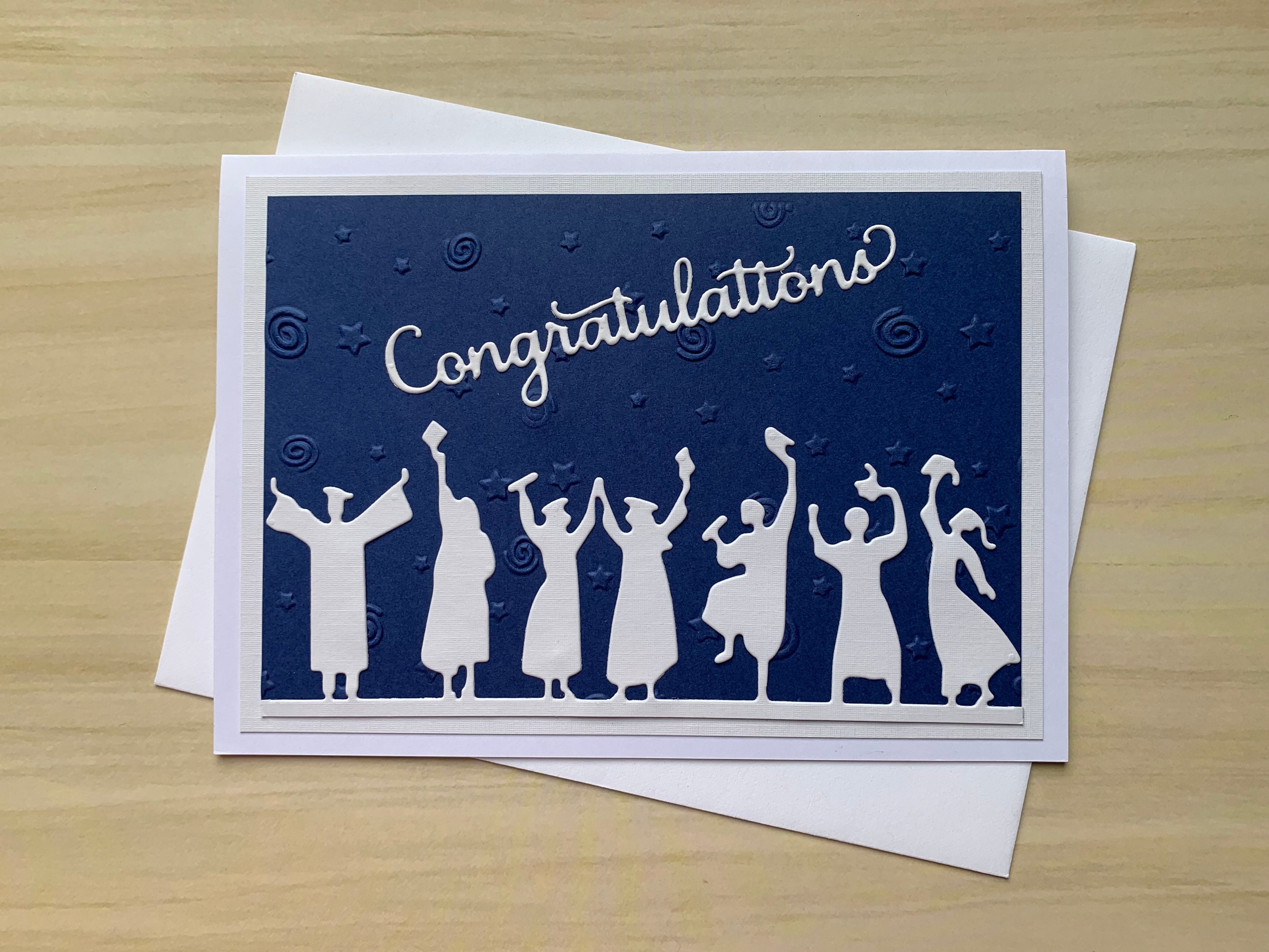 University Graduation Card Custom, Congratulations Graduate Card With ...