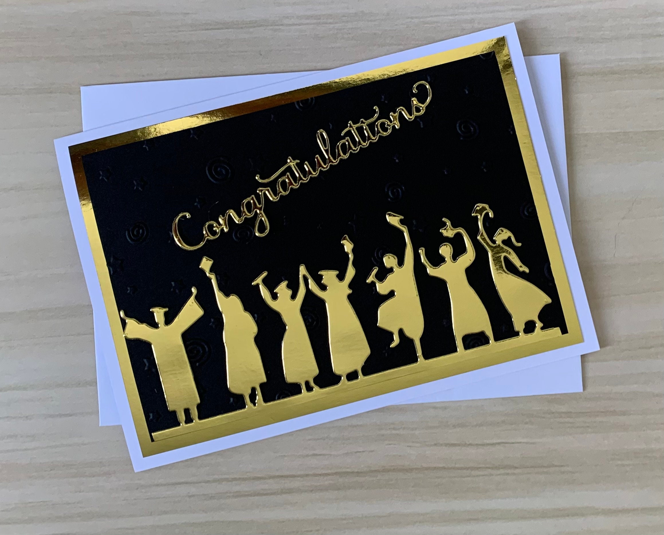 University Graduation Card Custom, Congratulations Graduate Card With ...