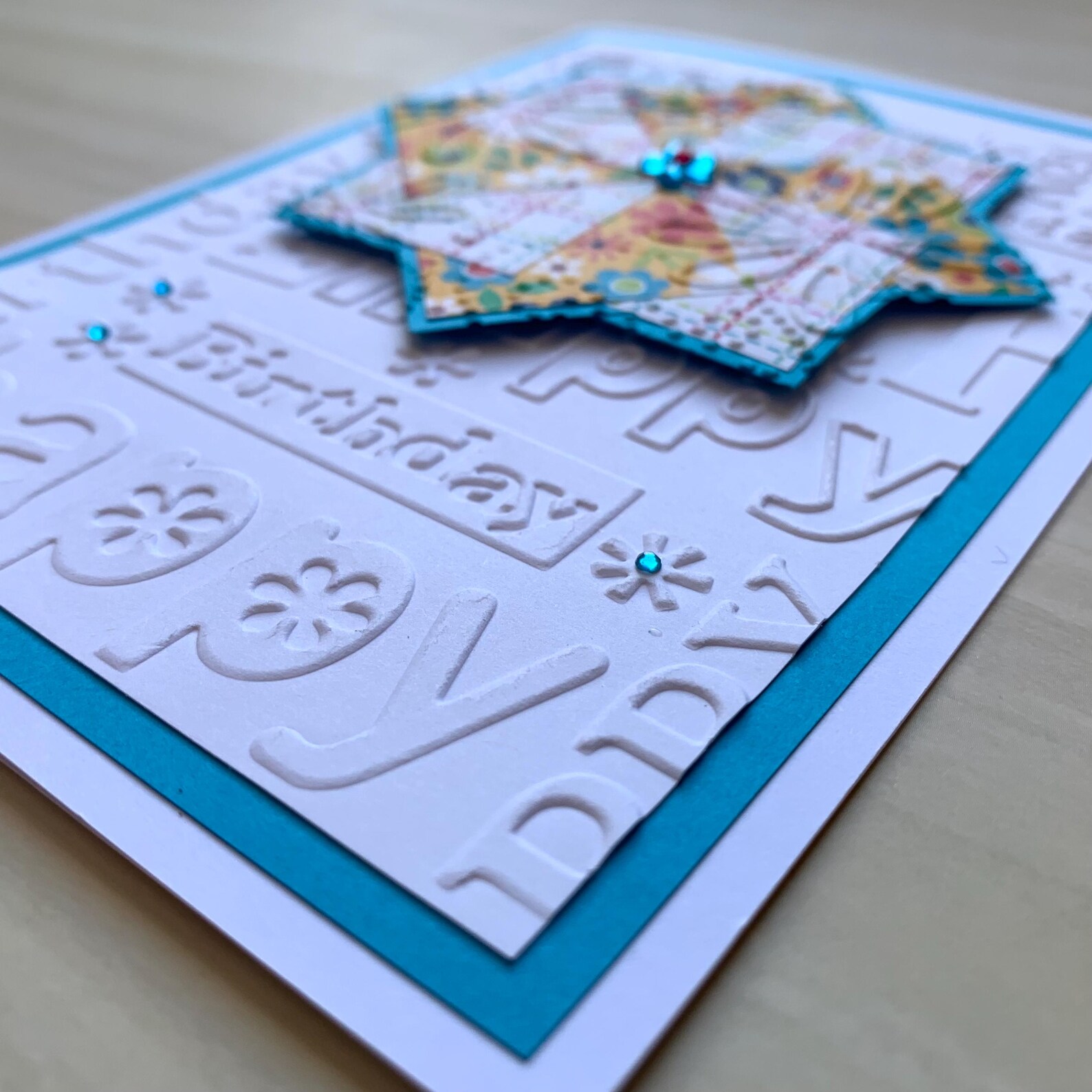 Quilt Birthday Card, Quilting Birthday Card Handmade, Quilt Block Card ...