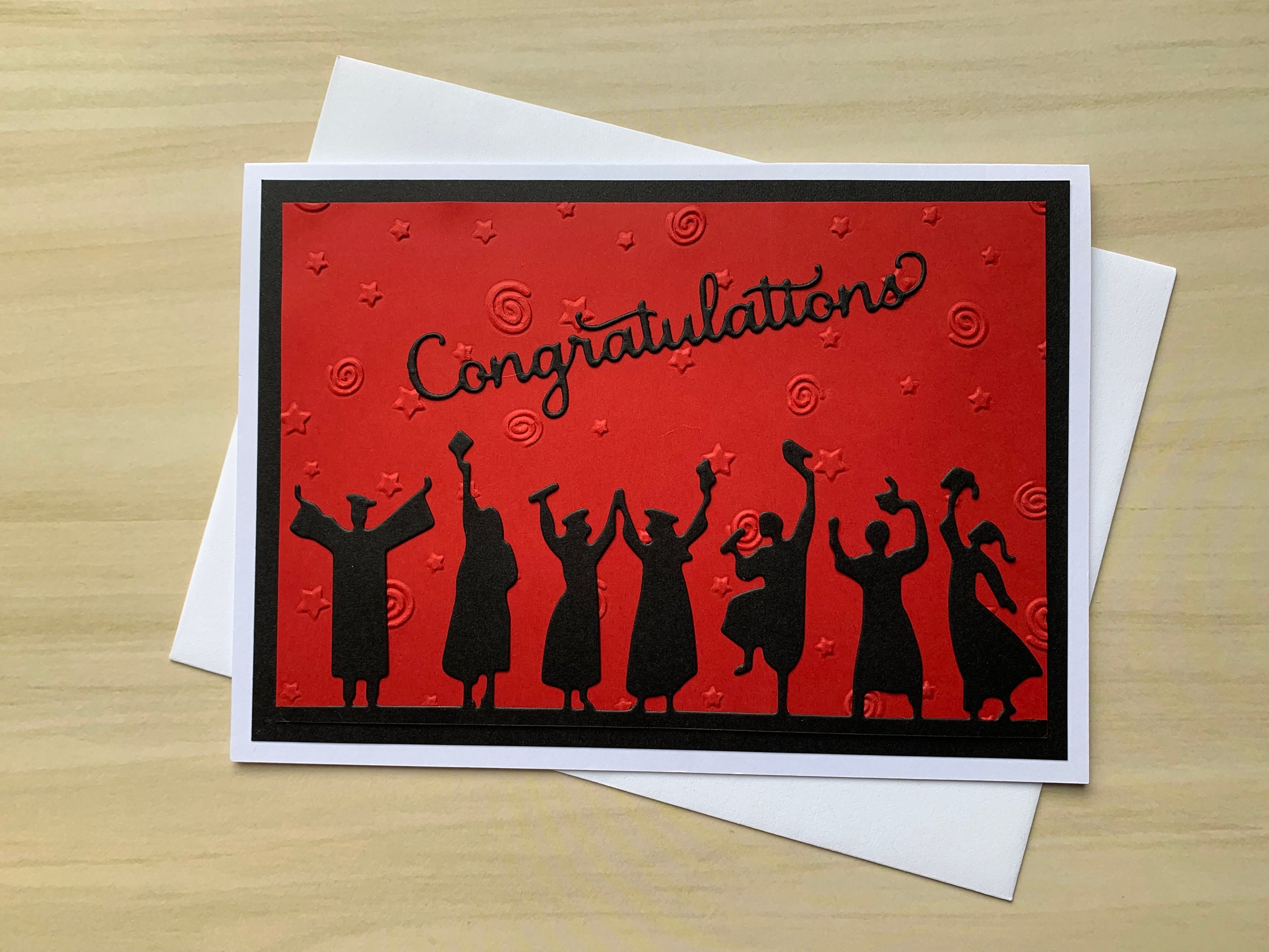 University Graduation Card Custom, Congratulations Graduate Card With ...