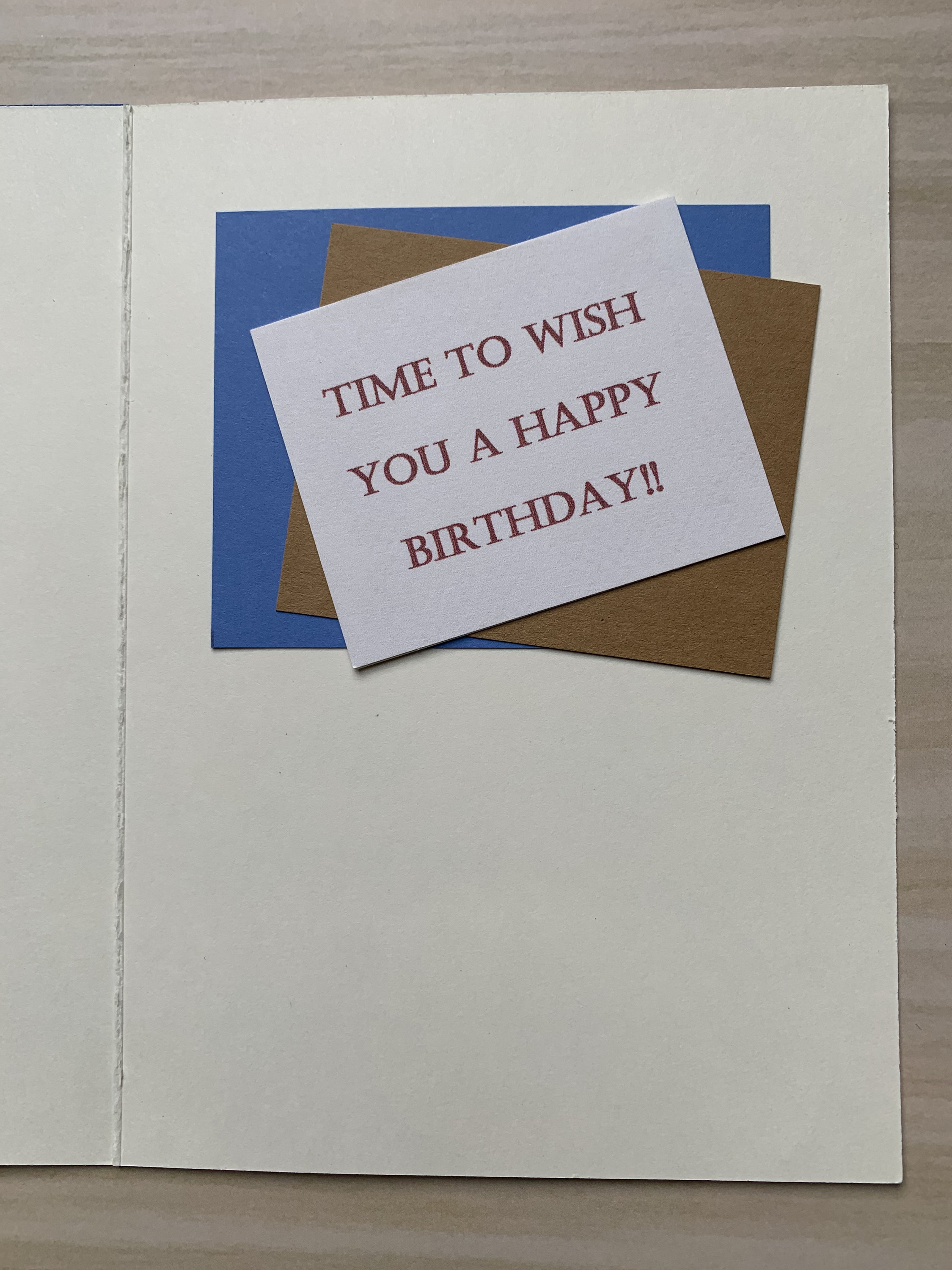 Masculine Birthday Card for Men, Antique Pocket Watch Card for Male ...