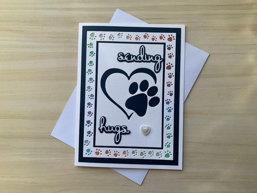 Dog Sympathy Card, Sorry Pet Loss Card, Dog Condolence Card, Passing of ...