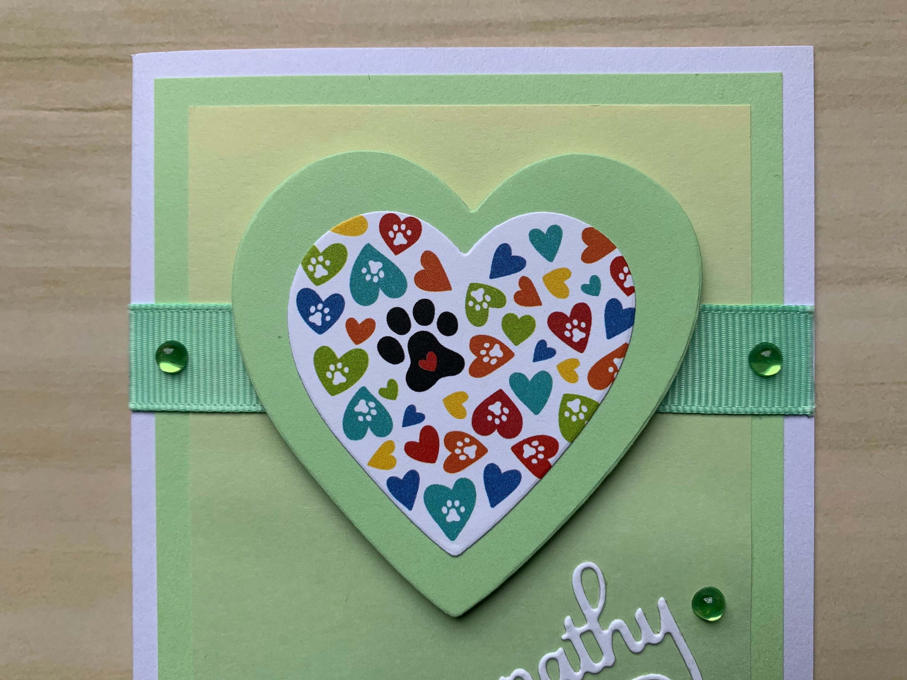 Pet Loss Sympathy Card, Dog Bereavement Card, Pet Passing Card ...