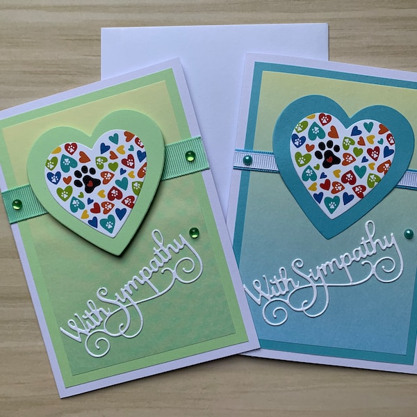 Pet Sympathy Card - Etsy Canada