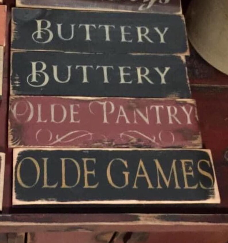 4x12 Signs Primitive Farmhouse Kitchen Signs - Etsy