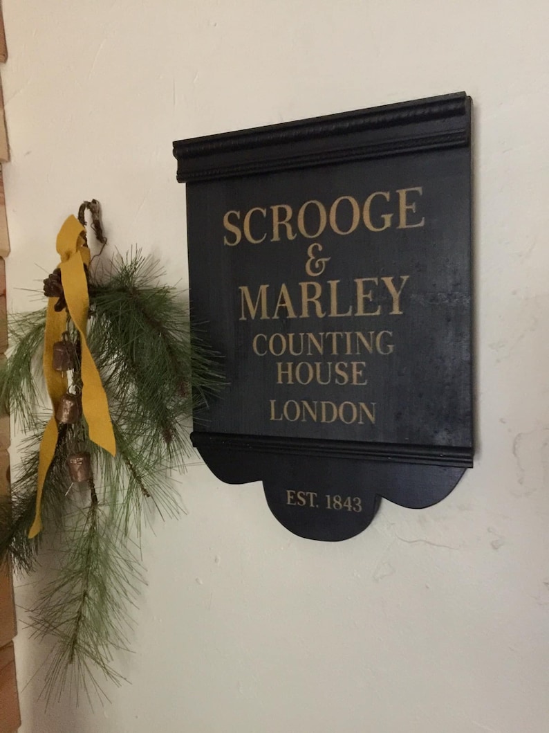 Scrooge and Marley Counting House London - Etsy