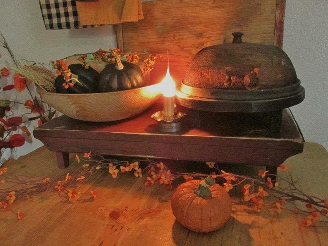 Farmhouse Table Riser, Rustic Riser, Primitive Riser, Bench, Stool ...