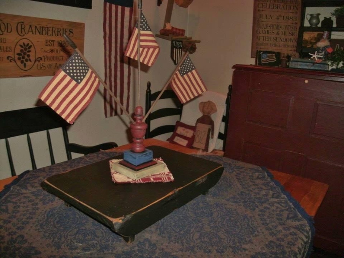 Farmhouse Table Riser, Rustic Riser, Primitive Riser, Bench, Stool ...