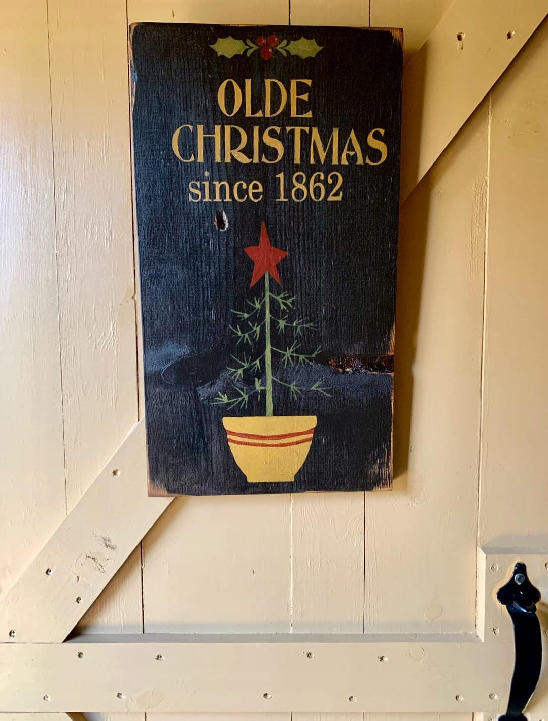 Celebrate A Simple Christmas, Primitive Christmas Sign, Primitive ...