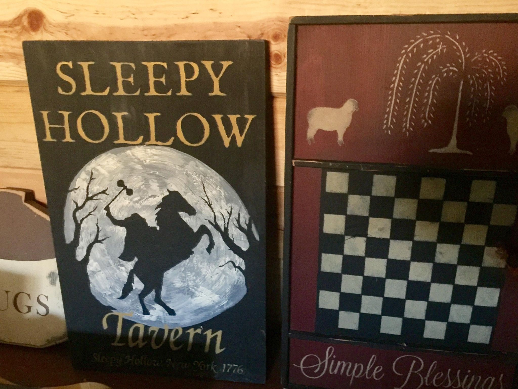 Sleepy Hollow Sign - Etsy