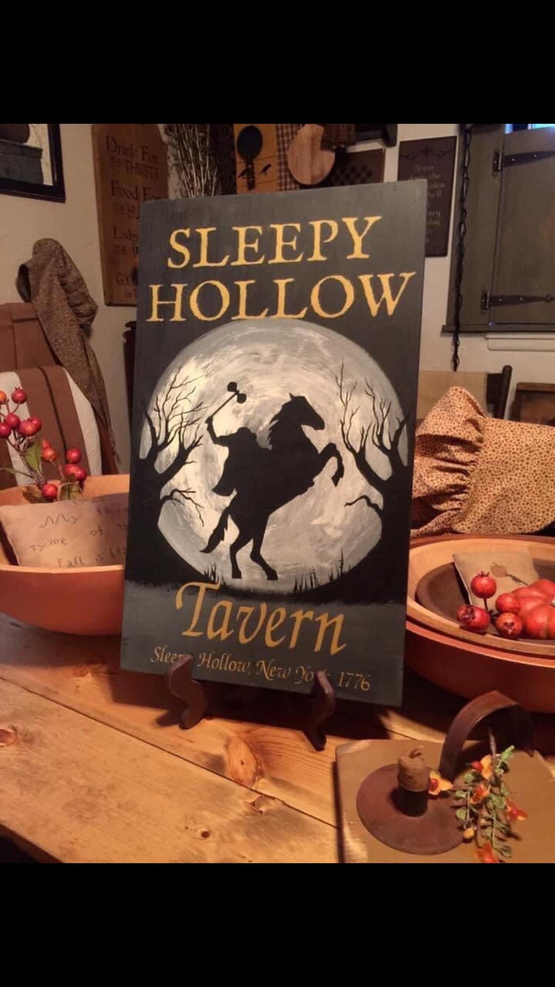 Sleepy Hollow Sign - Etsy