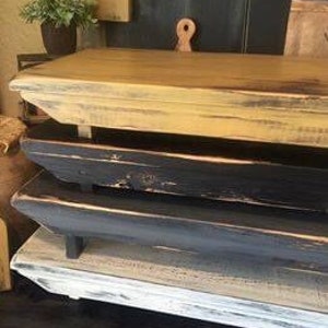 Farmhouse Table Riser, Rustic Riser, Primitive Riser, Bench, Stool ...