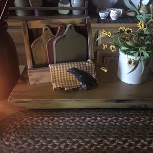 Farmhouse Table Riser, Rustic Riser, Primitive Riser, Bench, Stool ...