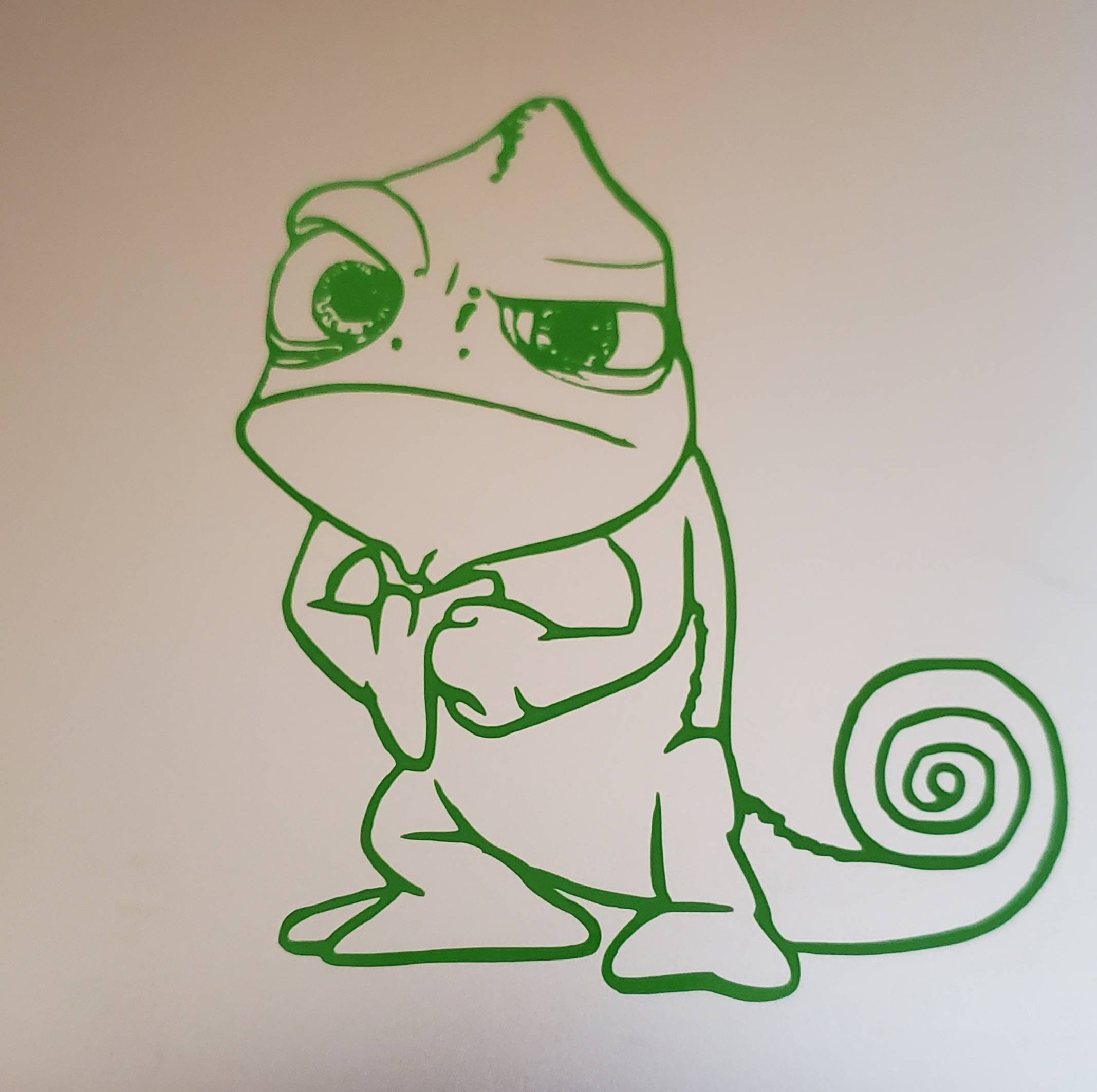 Pascal/tangled Vinyl Decal - Etsy
