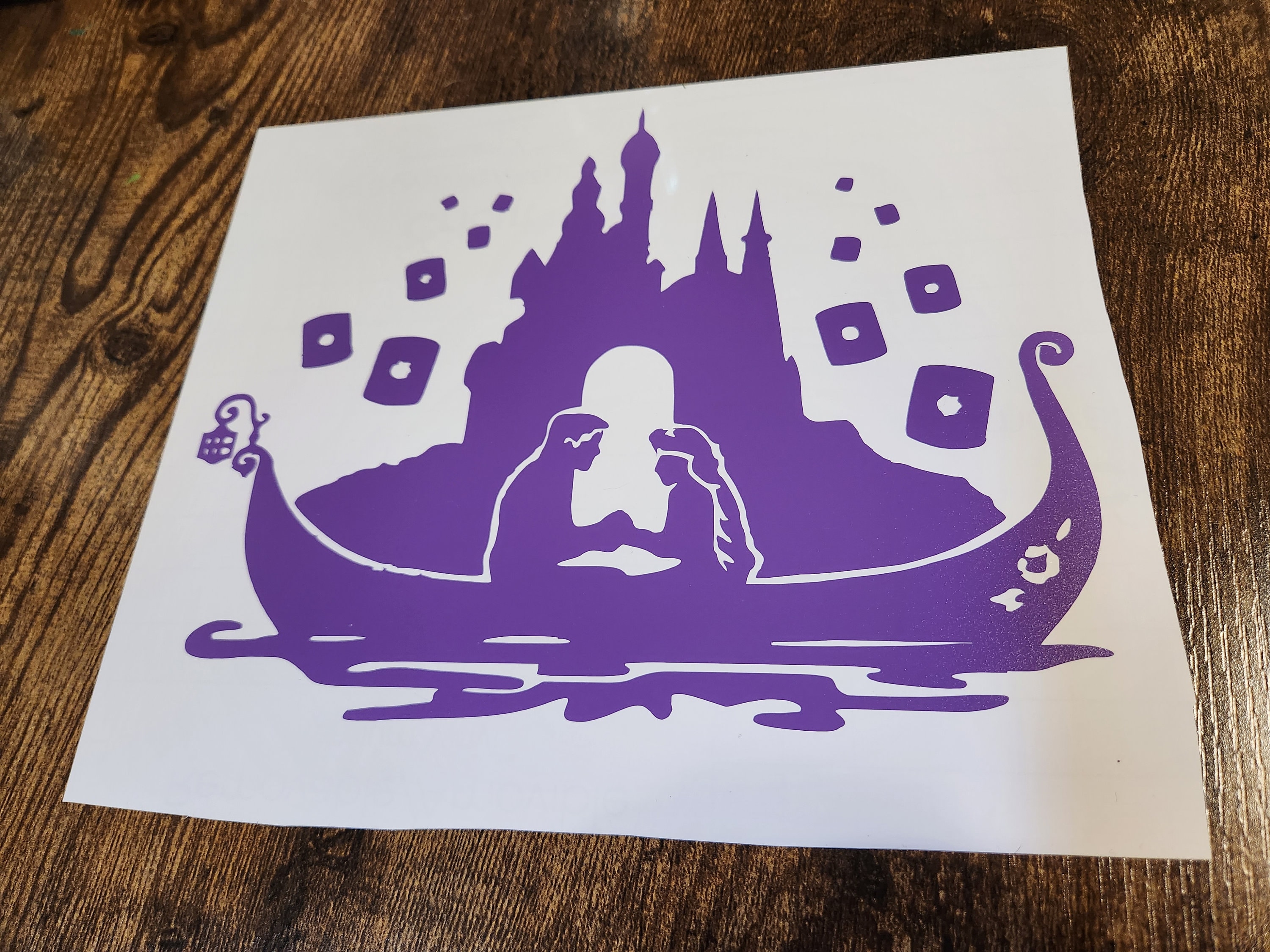 Tangled Decal - Etsy