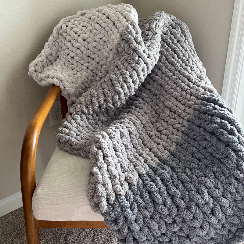 Knit Lap Blanket - Etsy