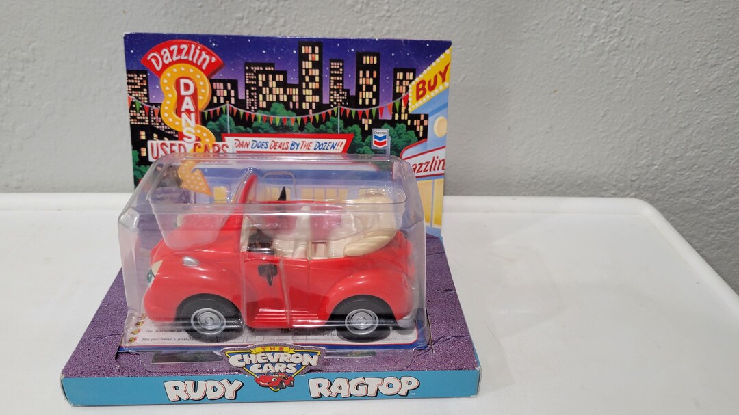 Vintage the Chevron Cars. Rudy Ragtop 1999 - Etsy