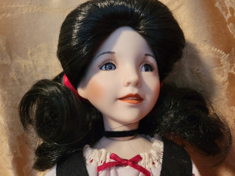 Snow White Porcelain Doll by Edwin M Knowles - Etsy