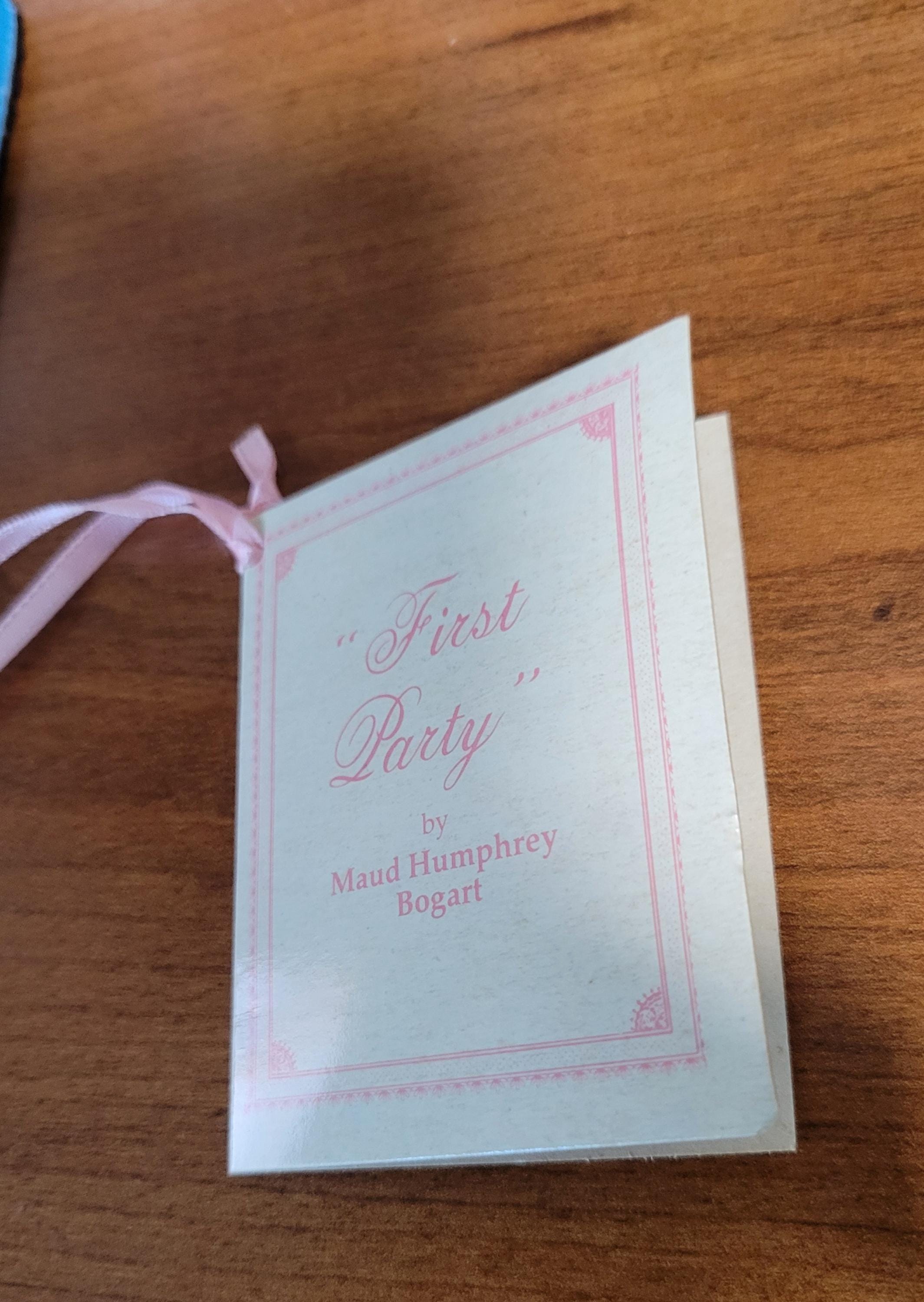 First Party Porcelain Doll by Maud Humphrey Bogart - Etsy