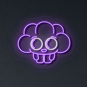 Cute Kawaii Neon Sign / Bedroom Decor Neon Sign Anime Neon Light Led ...