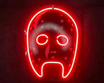 Ghostface Neon Sign - Etsy UK