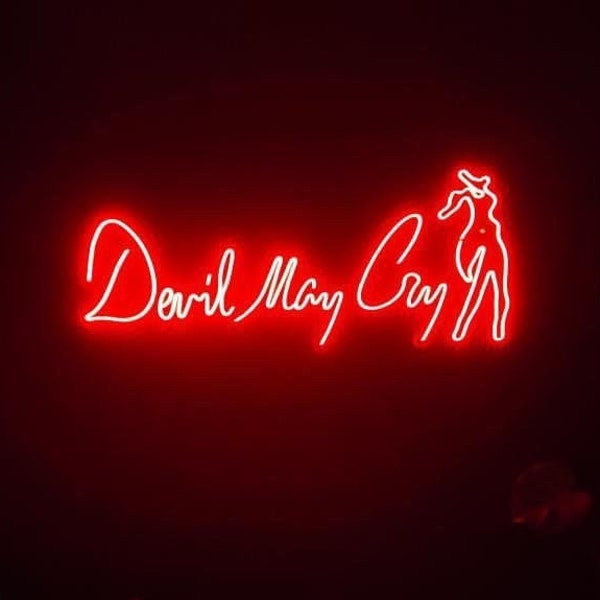 Devil May Cry Led Sign - Etsy