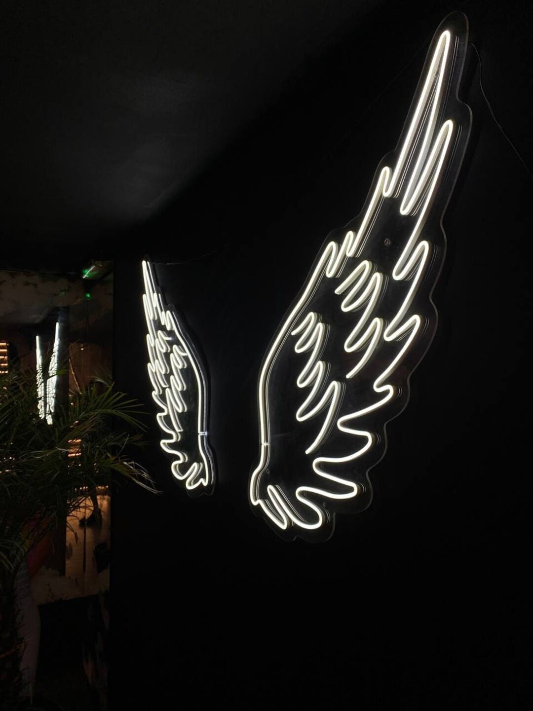 Wings Neon Sign Bedroom / Kawaii Neon Sign Girl Room Decor Led Neon ...