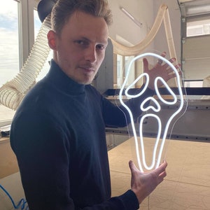 Halloween Light Scream Neon Sign Small / Halloween Neon Sign - Etsy