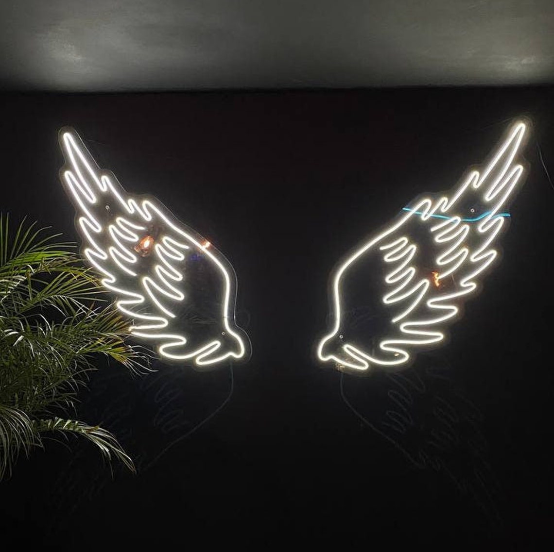 Wings Neon Sign Bedroom / Kawaii Neon Sign Girl Room Decor Led - Etsy
