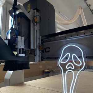 Halloween Light Scream Neon Sign Small / Halloween Neon Sign - Etsy