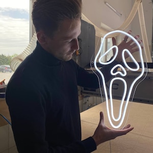 Halloween Light Scream Neon Sign Small / Halloween Neon Sign - Etsy