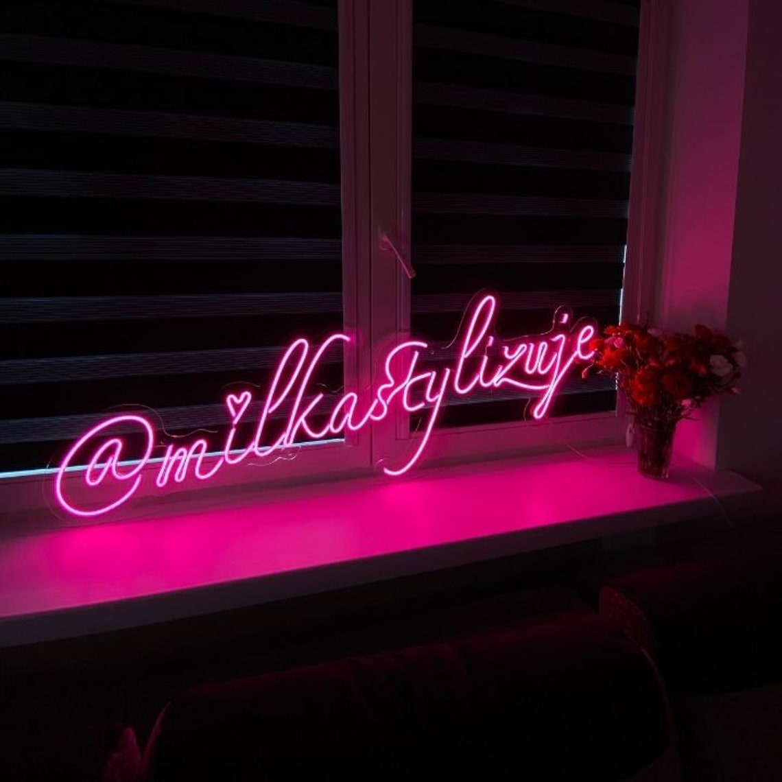 Name Neon Sign / Twitch Backdrop Business Sign Neon Light Led - Etsy