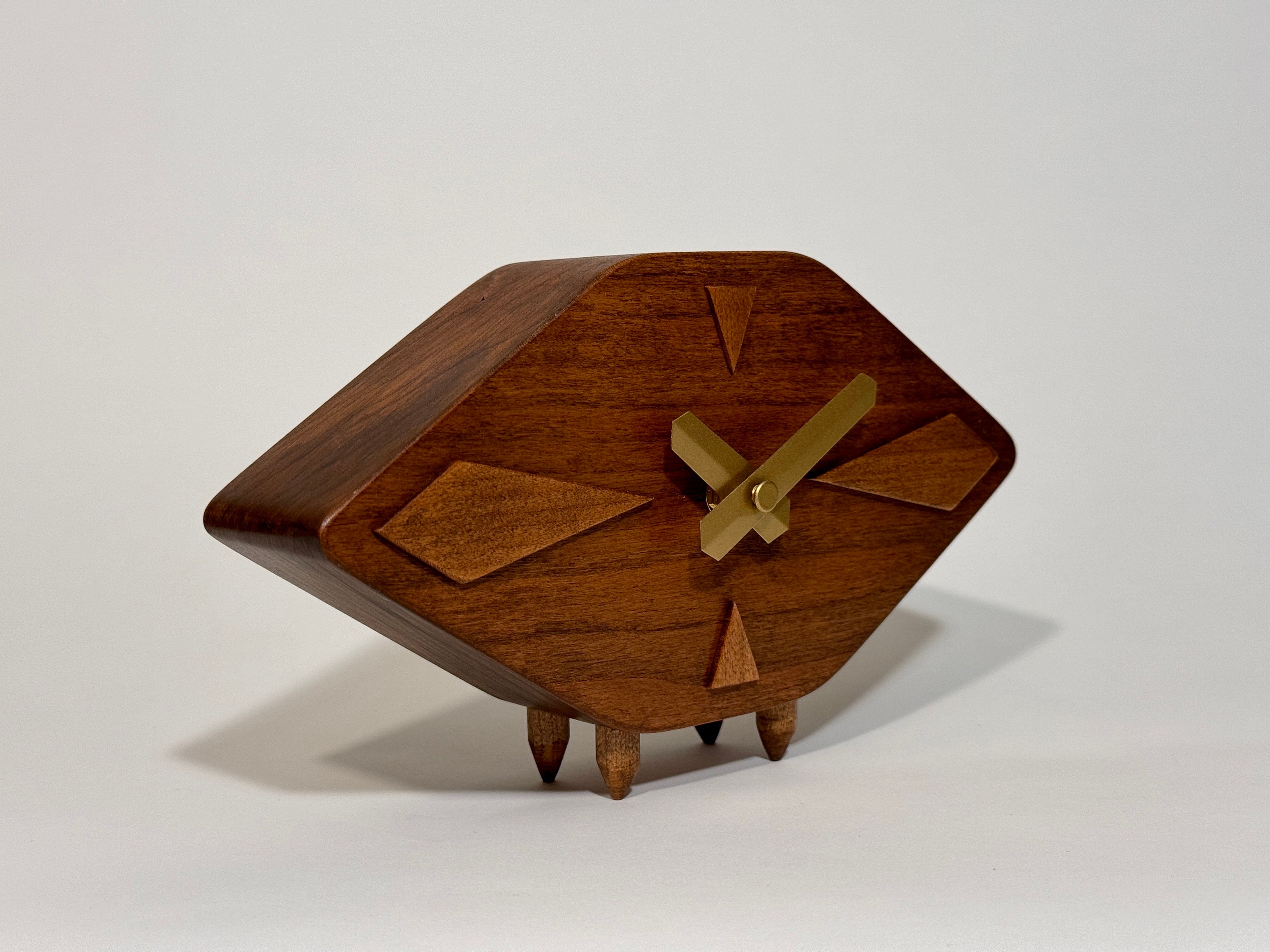 Mid-century Modern Table Clock - Etsy