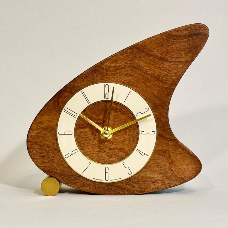 Boomerang Clock - Etsy