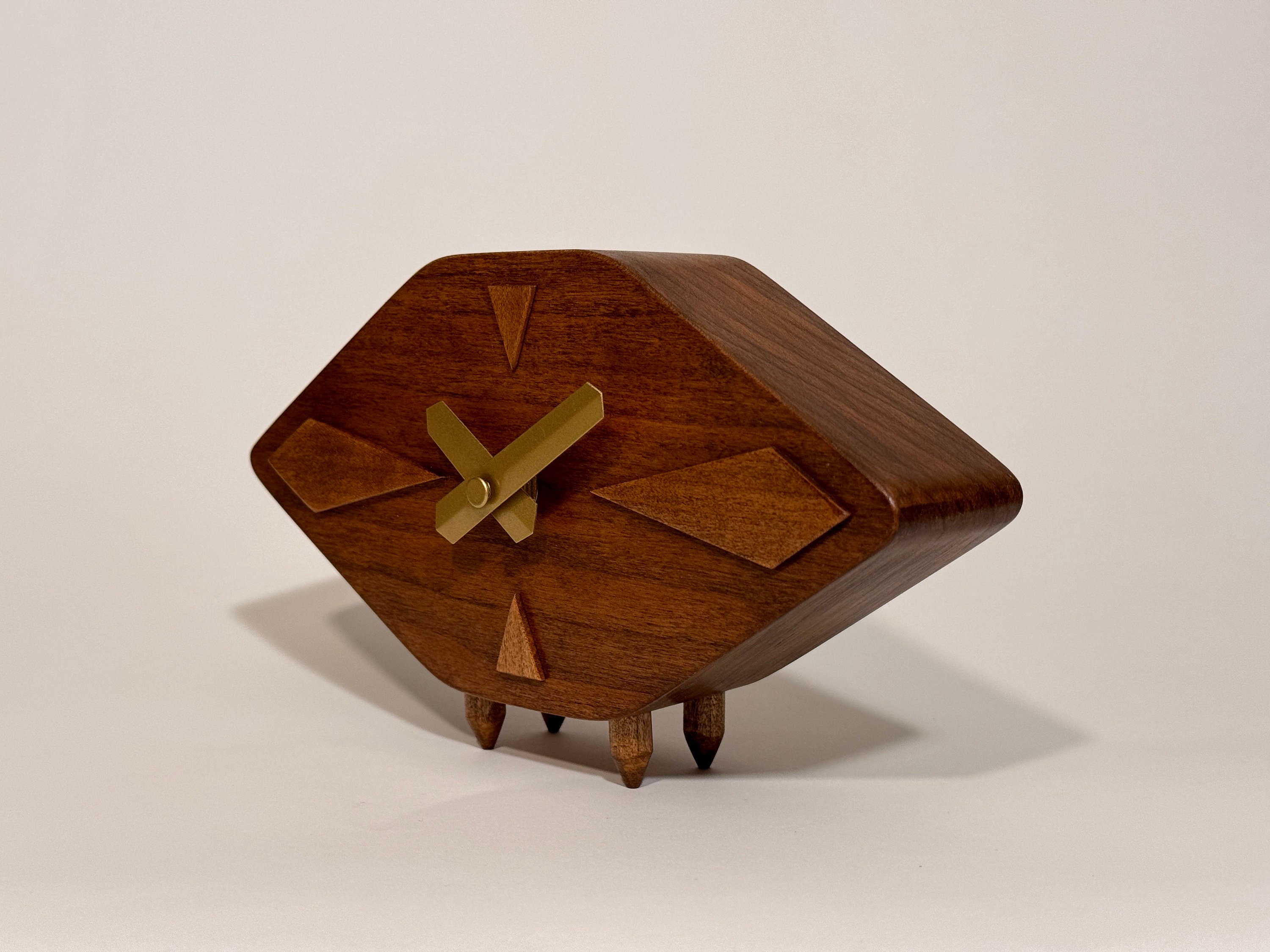 Mid-century Modern Table Clock - Etsy