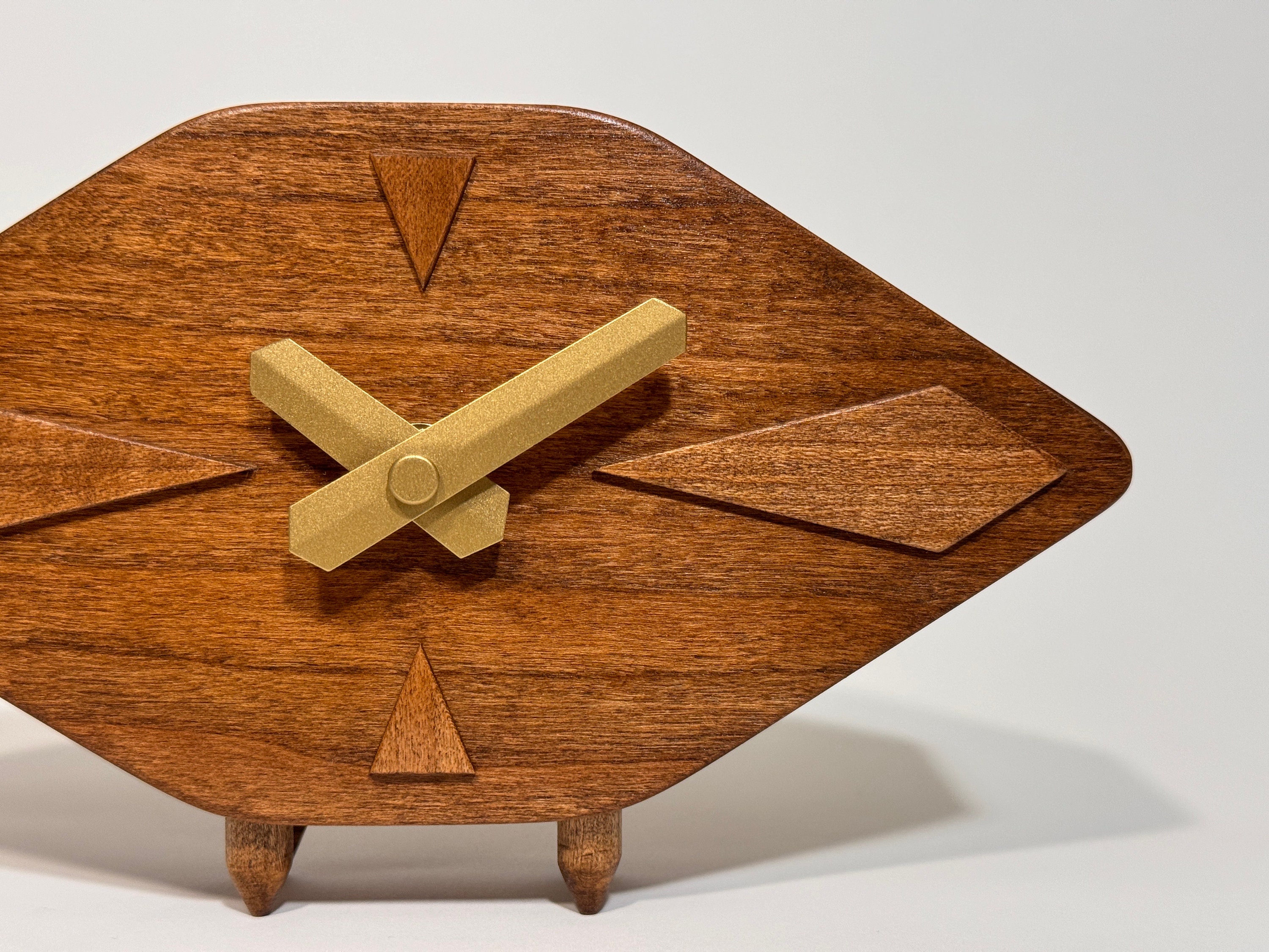 Mid-century Modern Table Clock - Etsy