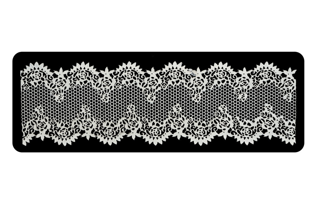 1 X Simply Heaven Edible Ready Made Cake Lace Made From Mat 6 - Etsy