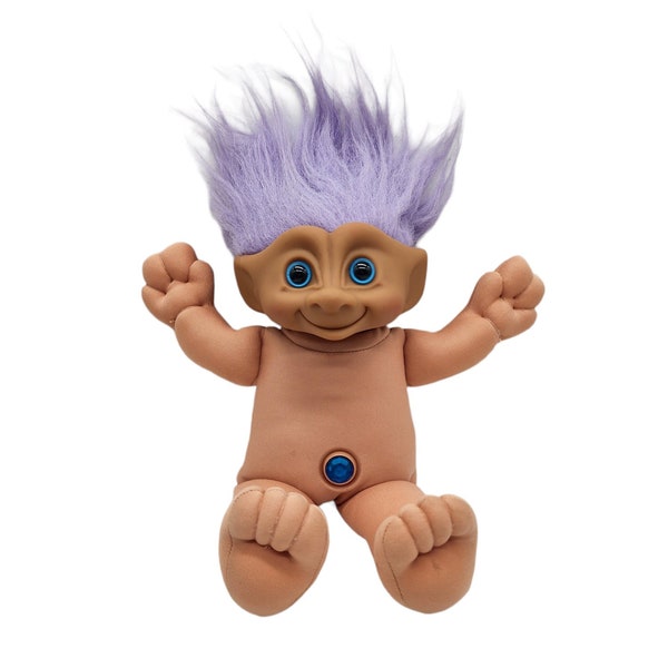 Purple Hair Troll - Etsy