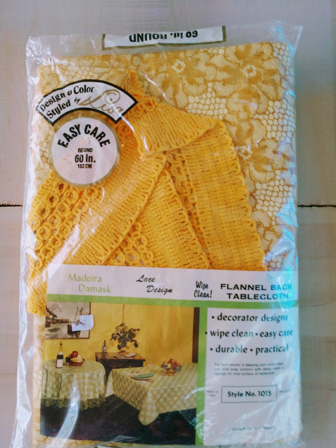 Madeira Damask Vinyl Tablecloth - Etsy