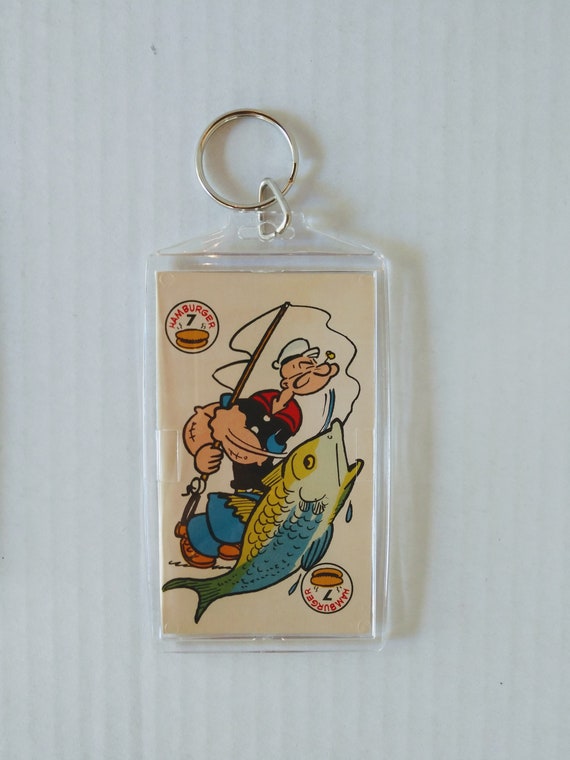 Vintage Popeye Keychains - Gem