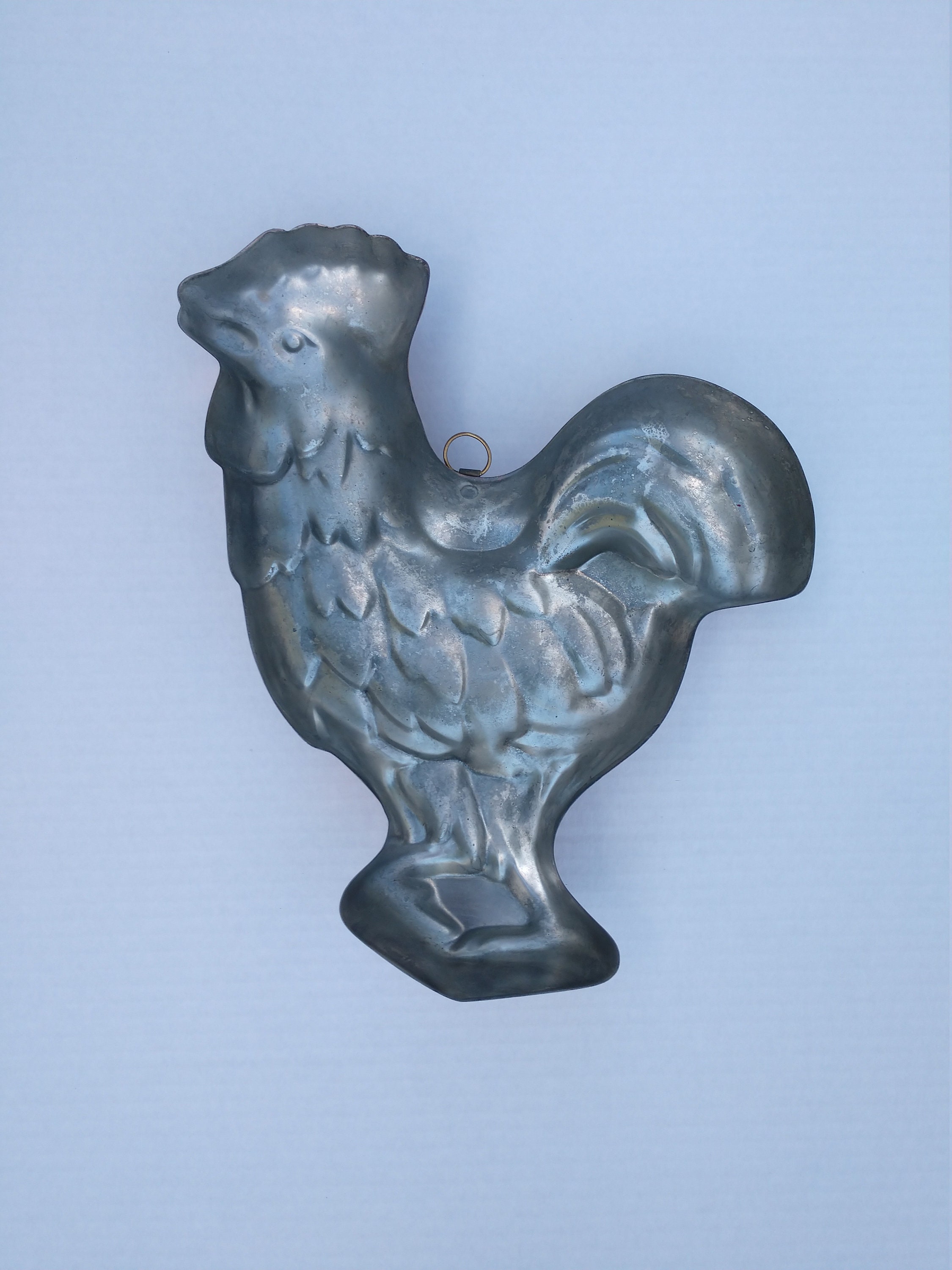 Vintage Copper Rooster Jello Mold - Etsy