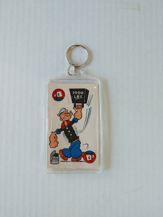 Vintage Popeye Keychains - Gem