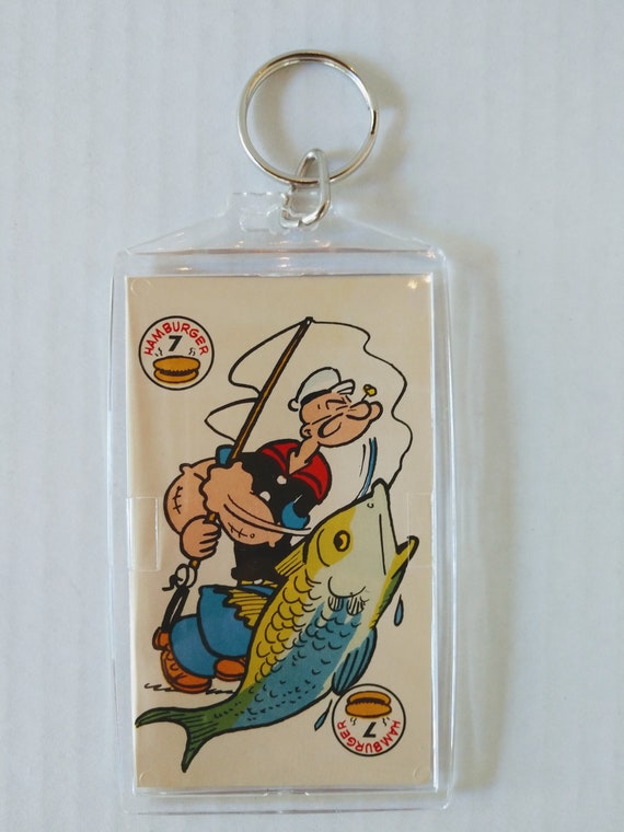 Vintage Popeye Keychains - Gem