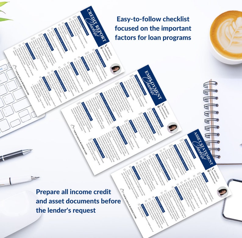 Mortgage Process Checklist Mortgage Broker Templates Loan - Etsy