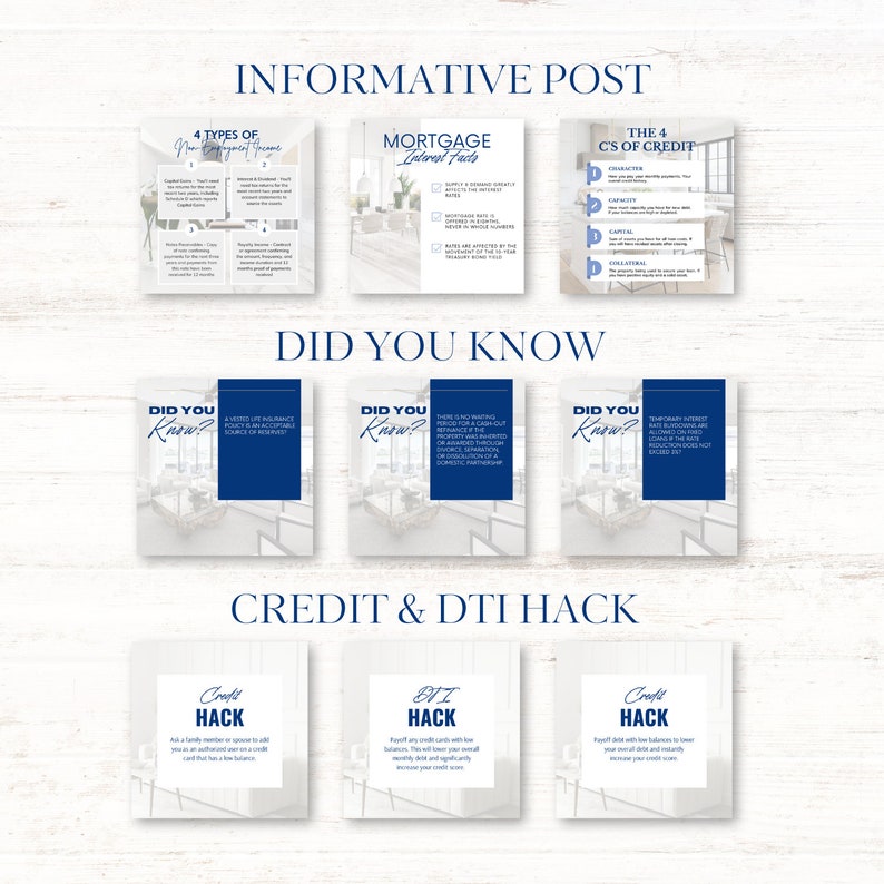 80 Informative Posts | Mortgage Infographics | Mortgage Loan Officer ...