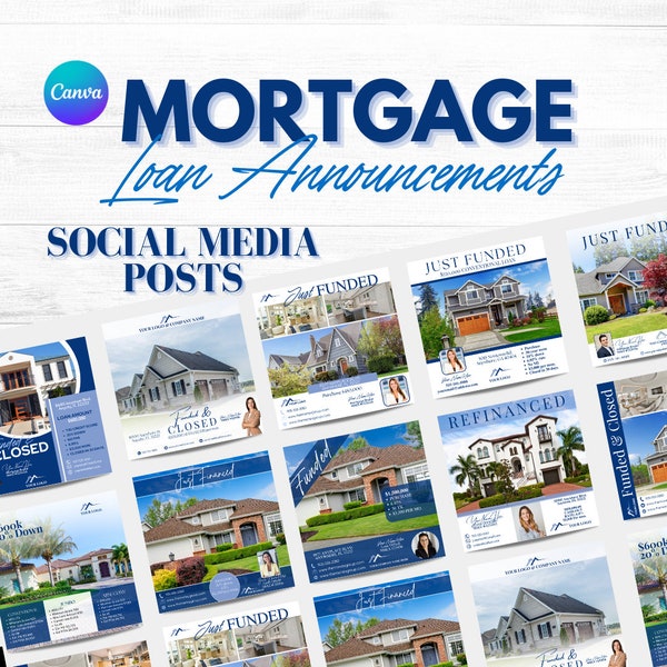 250 Modern Mortgage Loan Officer Marketing Mortgage Broker Mortgage ...