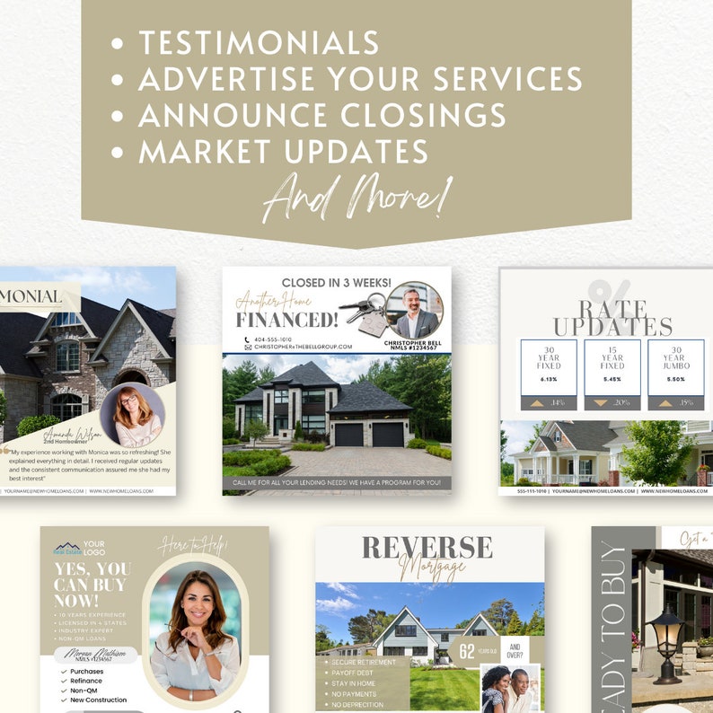 Mortgage Broker and Loan Officer Marketing Mortgage Loan Officer ...