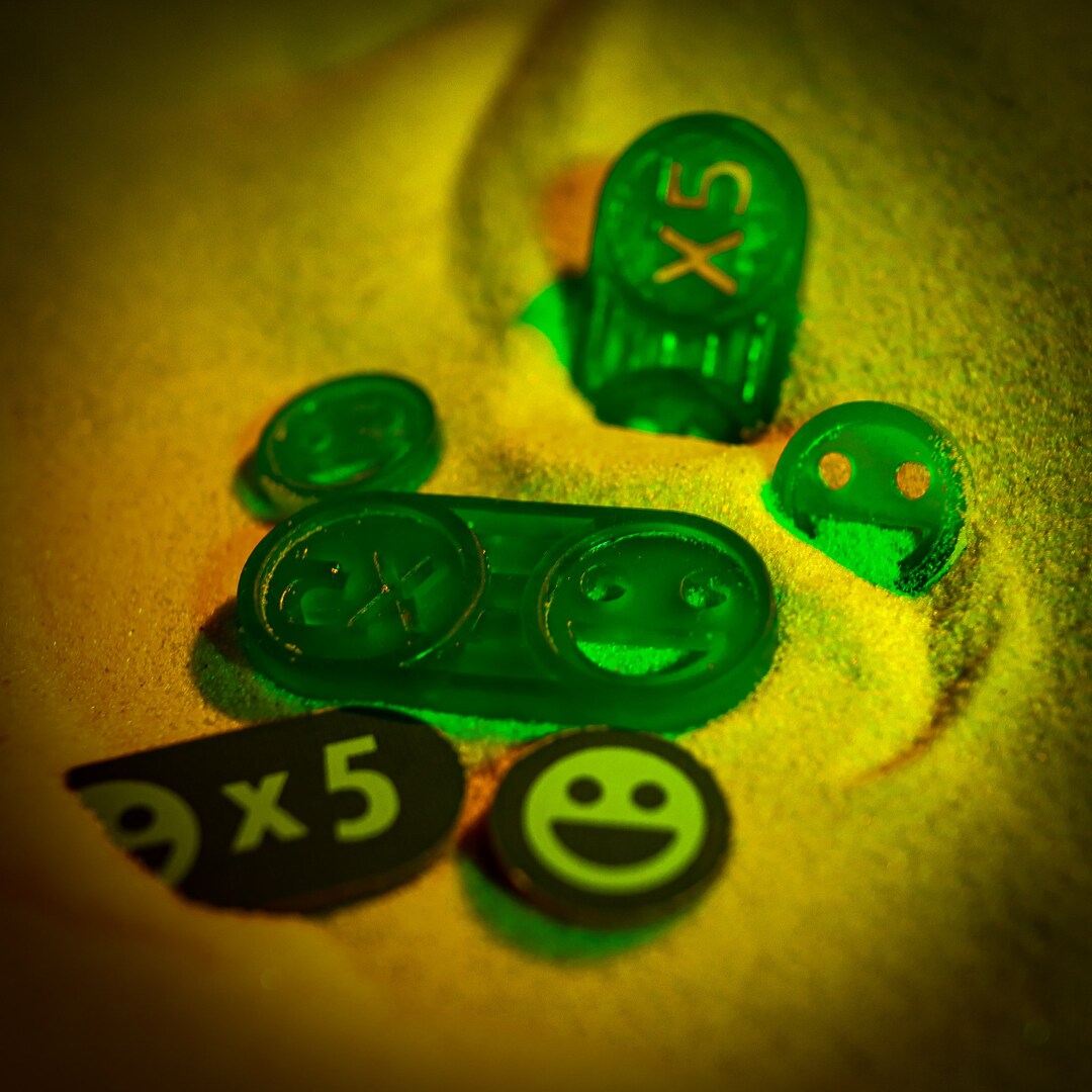 Fallout Shelter Happiness Tokens Resina 3D Paquete 42 - Etsy España