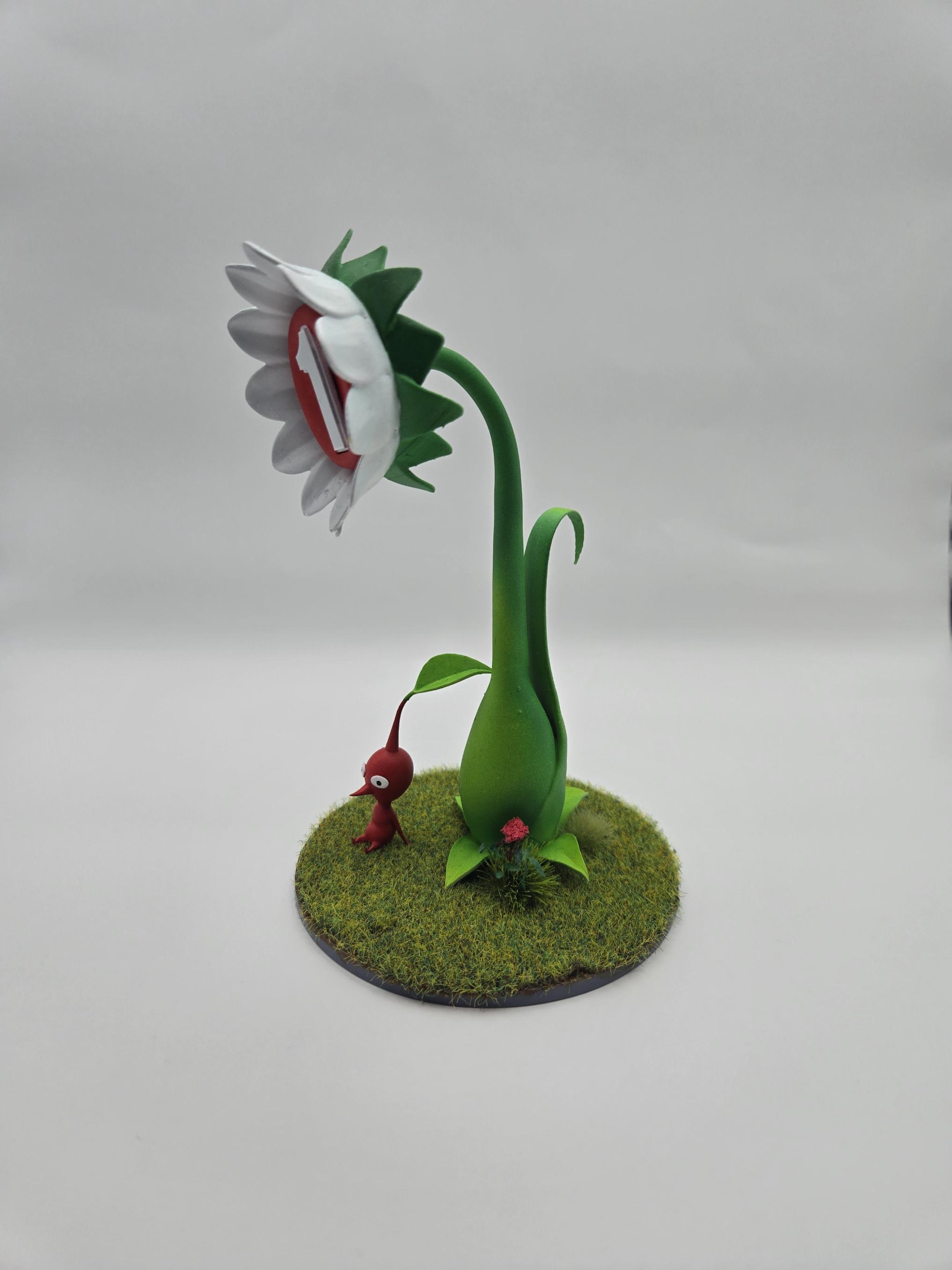 Red Pikmin & 1 Posy Flower Diorama - Etsy