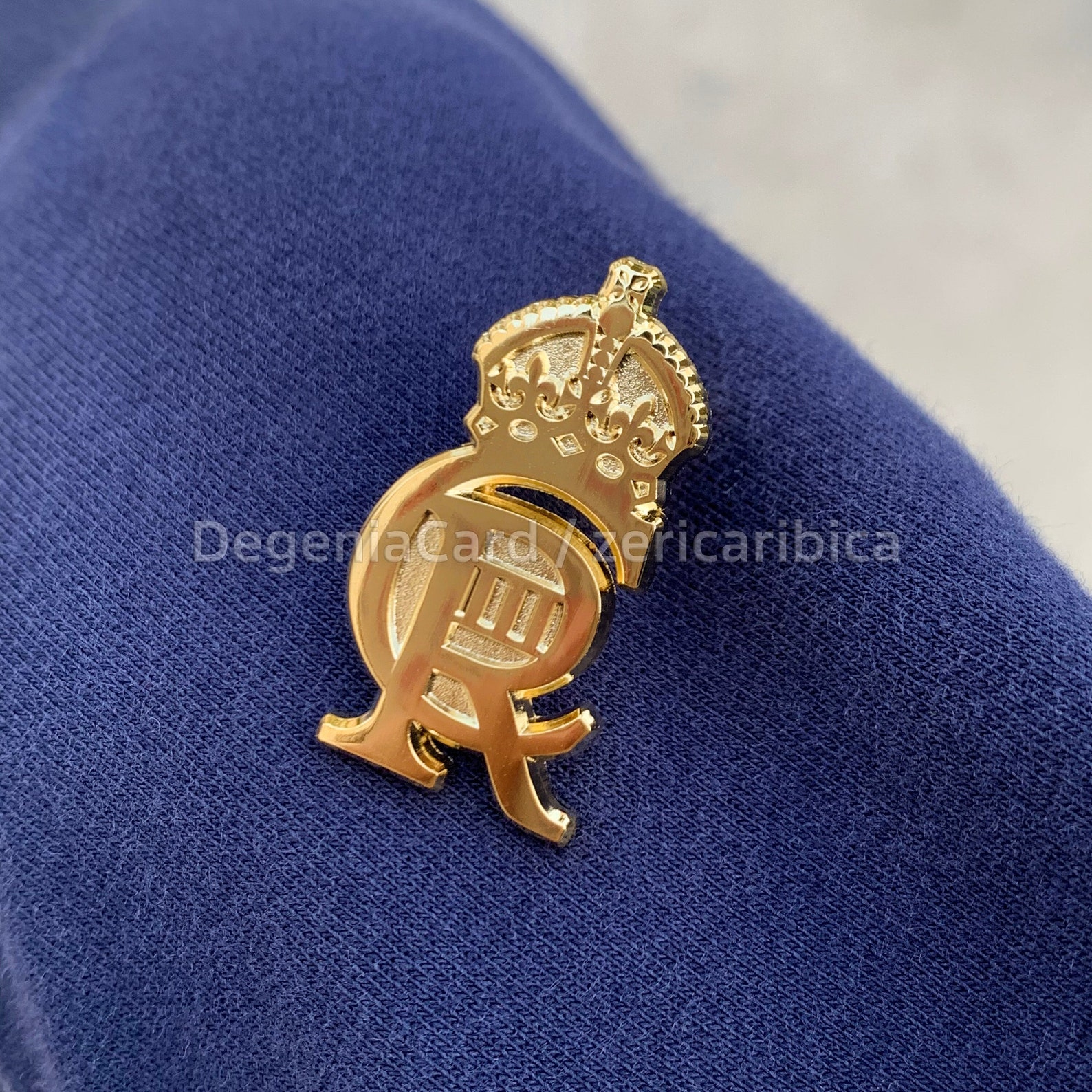 Original CIIIR Royal Cypher Lapel Pin King Charles Lapel Pin - Etsy Canada